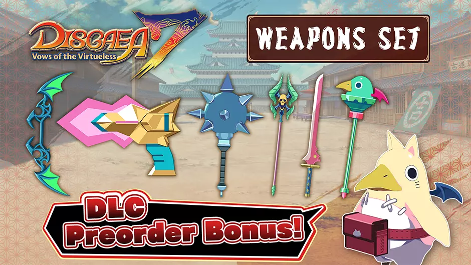 Preorder DLC for Disgaea 7: Vows of the Virtueless